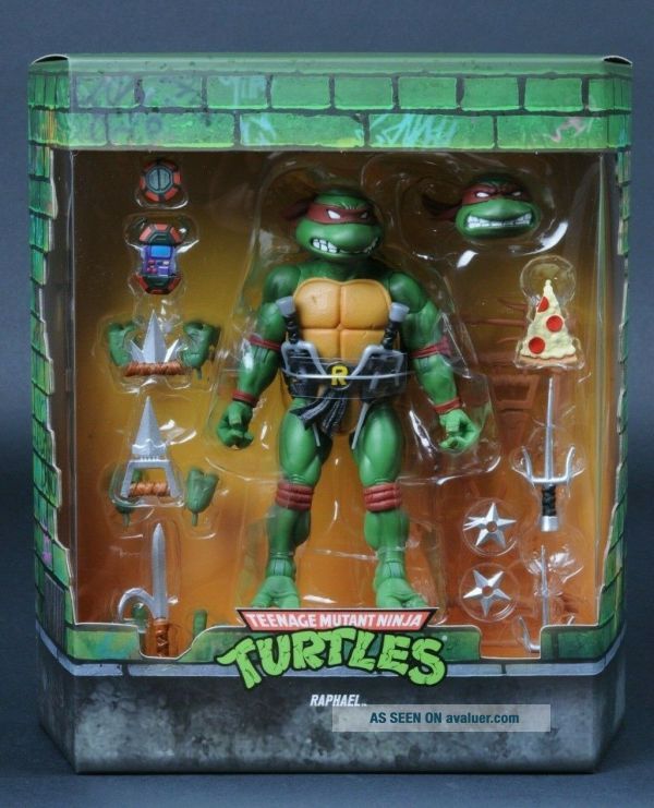 2020 7 Teenage Mutant Ninja Turtles Ultimates Raphael Wave 1 TMNT ...