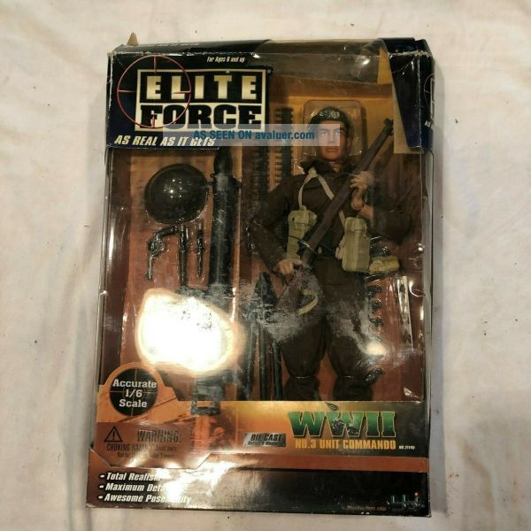 Elite Force WWII NO3 Unit Commando 1/6th Scale Action Figure NIB 21145 ...