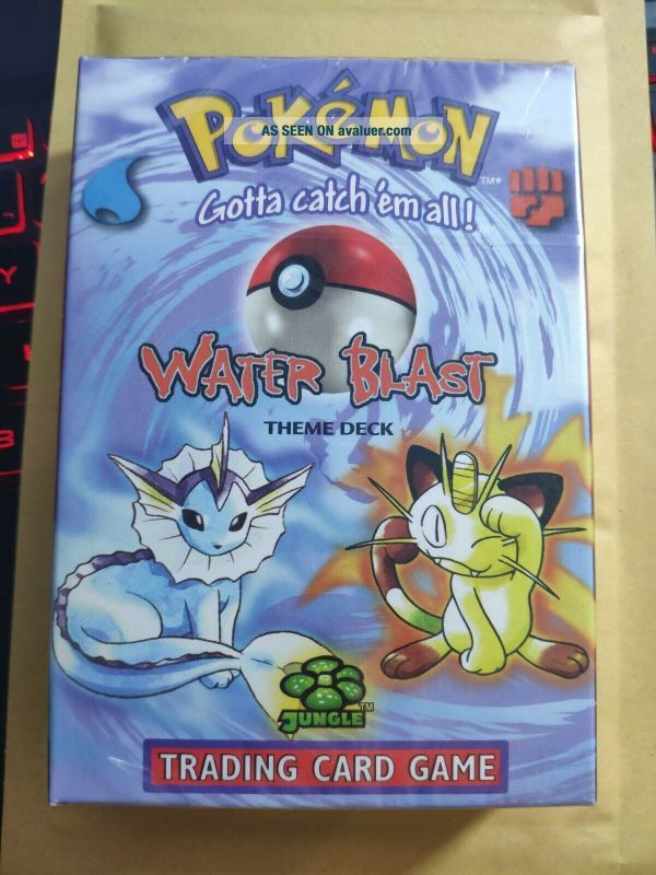 Pokemon Water Blast Theme Deck Box Factory RARE | #31176494