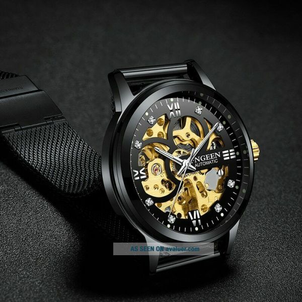 Best Royal Skeleton Men ' S Automatic Mechanical Wrist Watches | #31248888