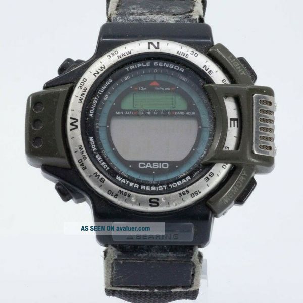 CASIO TRIPLE SENSOR ATC - 1100 MODULE 1171 WATCH JAPAN | #31280596