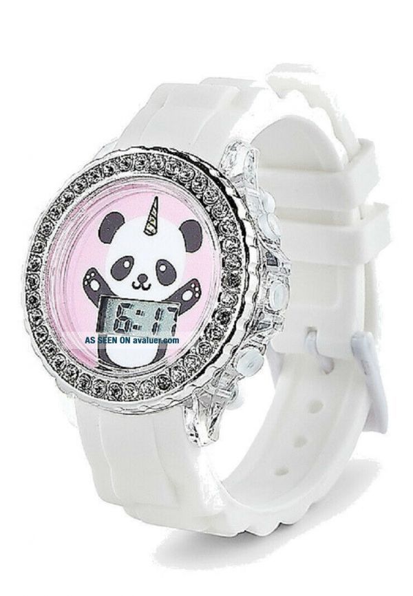 Justice For Girls Pandacorn Bling Light Up LED Watch | #31301737