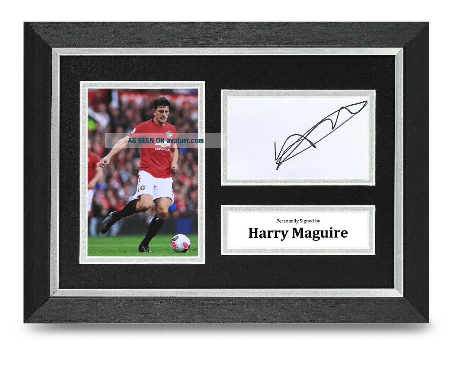 Harry Maguire Signed A4 Framed Photo Display Man Utd Autograph ...