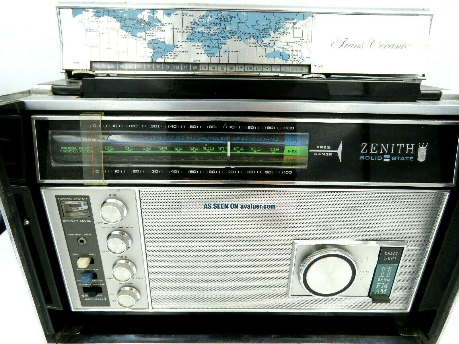 Vintage Zenith Solid State Trans Oceanic Radio - | #31450426
