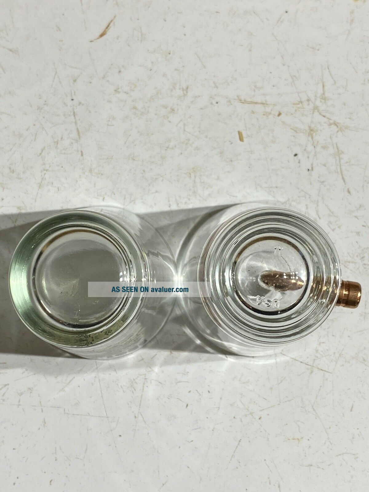 BenShot Bulletproof Shot Glass W/ Real Bullet Man Cave Whiskey Tequila ...