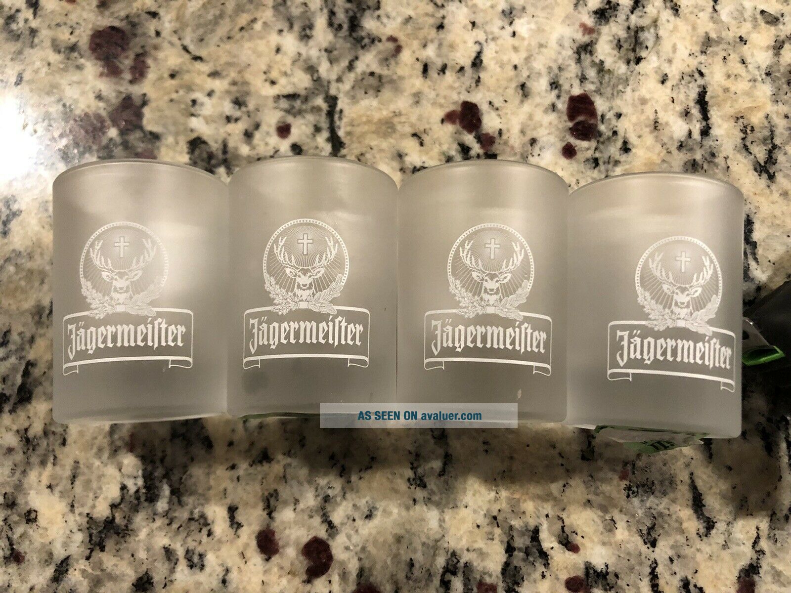 Jagermeister Frosted Shot Glasses (Set Of 4) - | #31497078