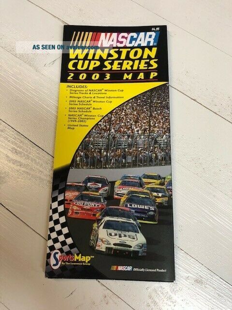 2003 Nascar Winston Cup Series Map | #31558991