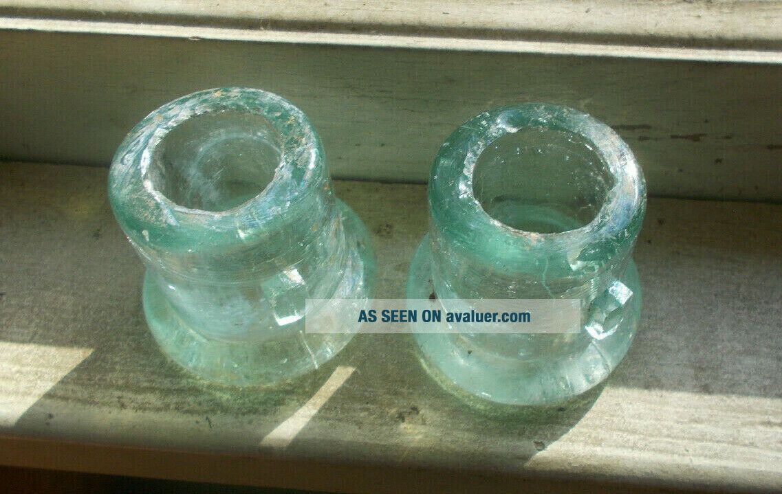 GLASS LIGHTNING ROD INSULATORS SHOWN BEING DUG IN OUR RECENT DIG VIDEO ...