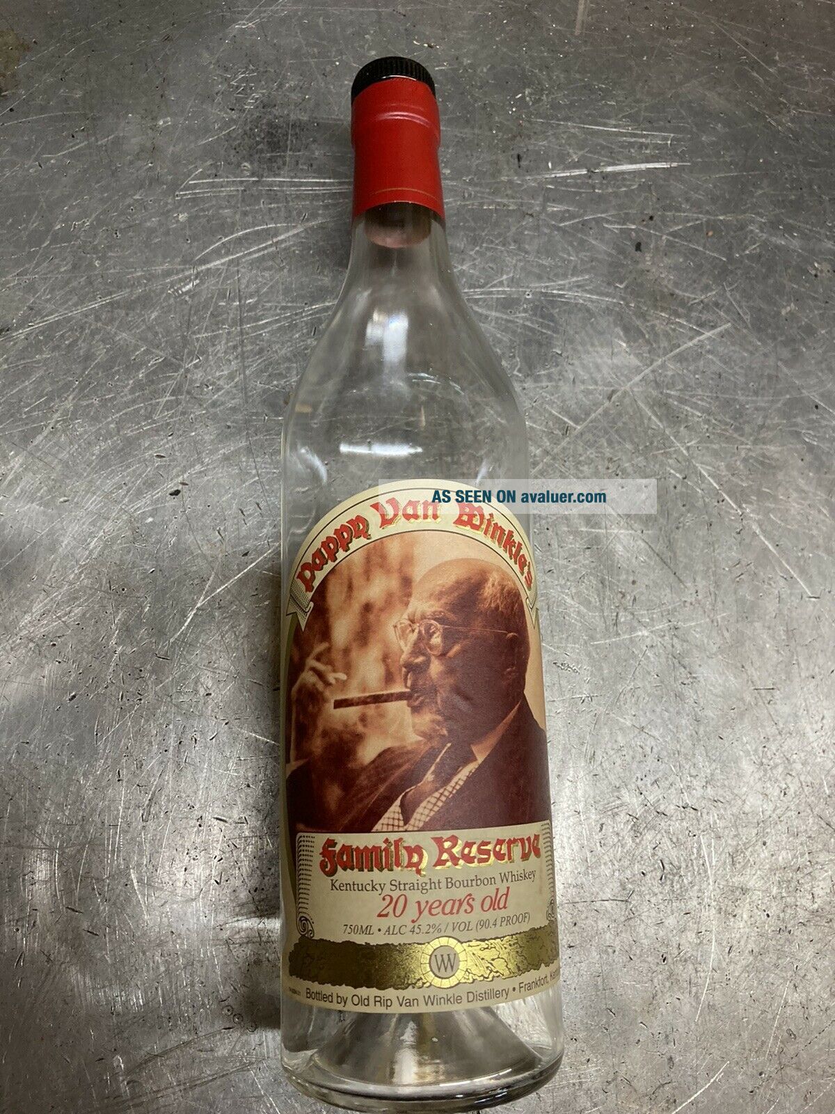 Pappy Van Winkle’s Family Reserve 20 Year Old (Empty Bottle) | #31563854