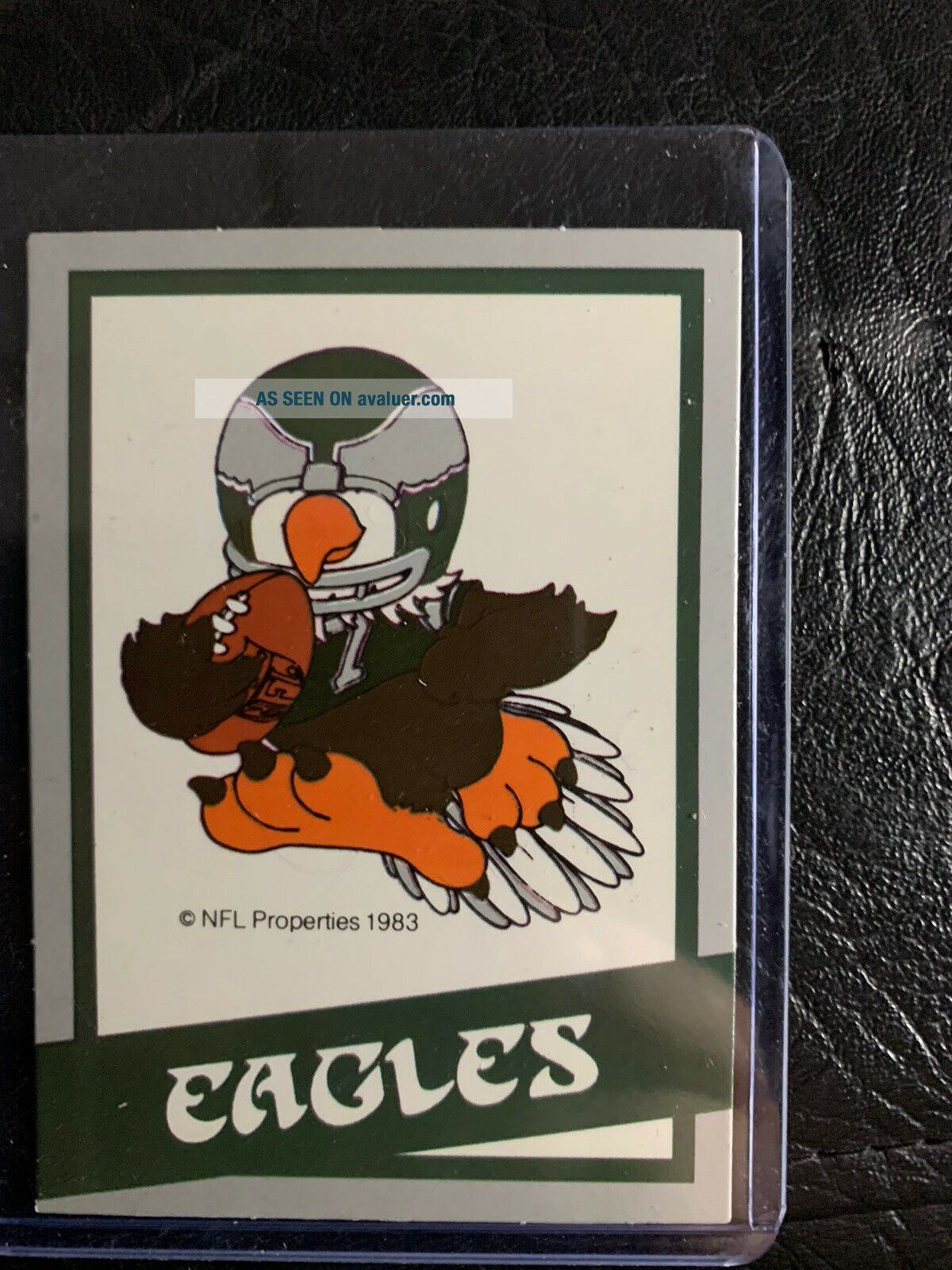 NFL PHILADELPHIA EAGLES VINTAGE 1983 HUDDLES FOOTBALL TRADING CARD ...