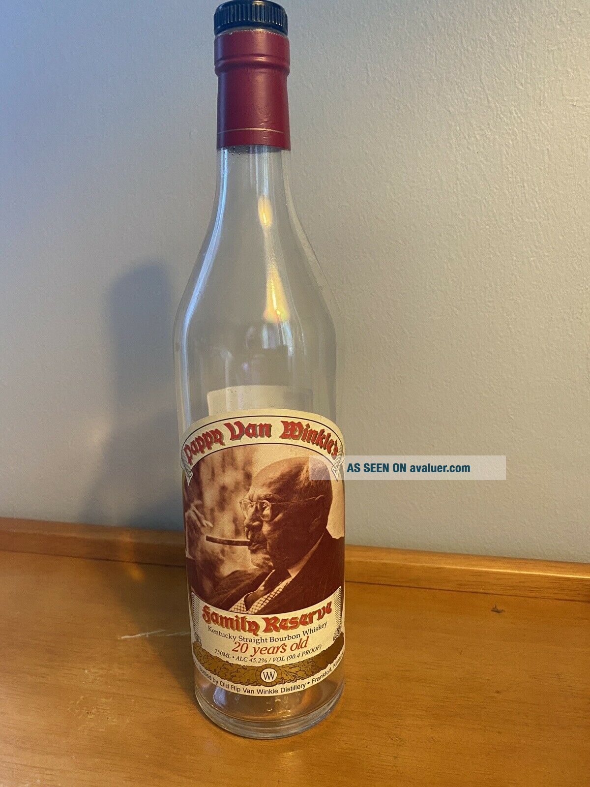 Pappy Van Winkle’s Family Reserve 20 Year Old (Empty Bottle) | #31570408