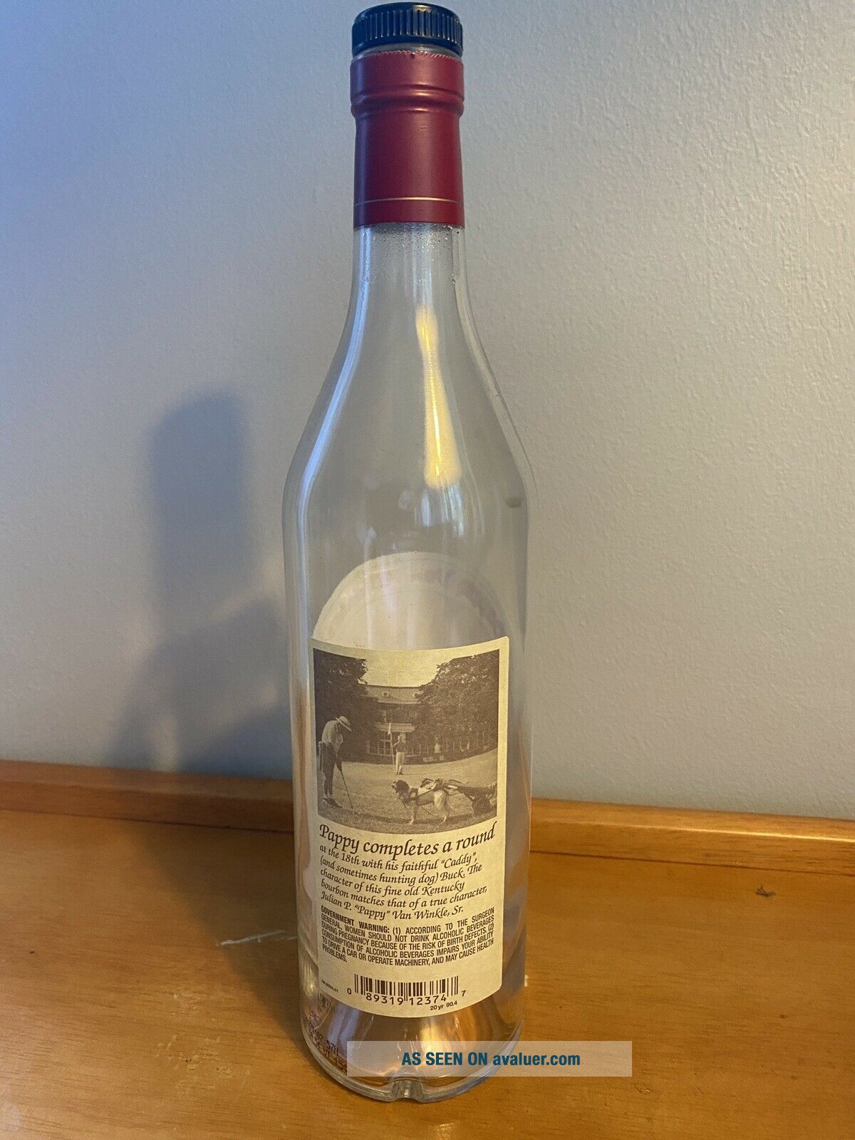 Pappy Van Winkle’s Family Reserve 20 Year Old (Empty Bottle) | #31570408