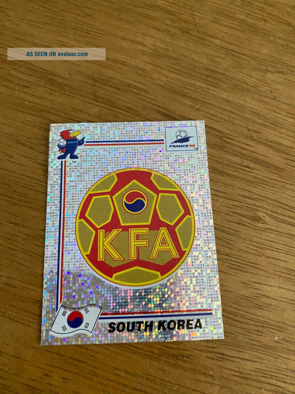 N°336 - PANINI CUP FRANCE 98 - BADGE SOUTH KOREA | #31629019