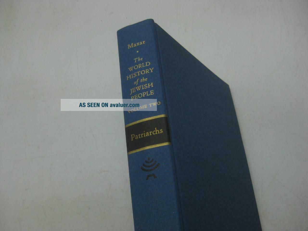 Patriarchs The World History Of The Jewish People HUGE By Benjamin ...