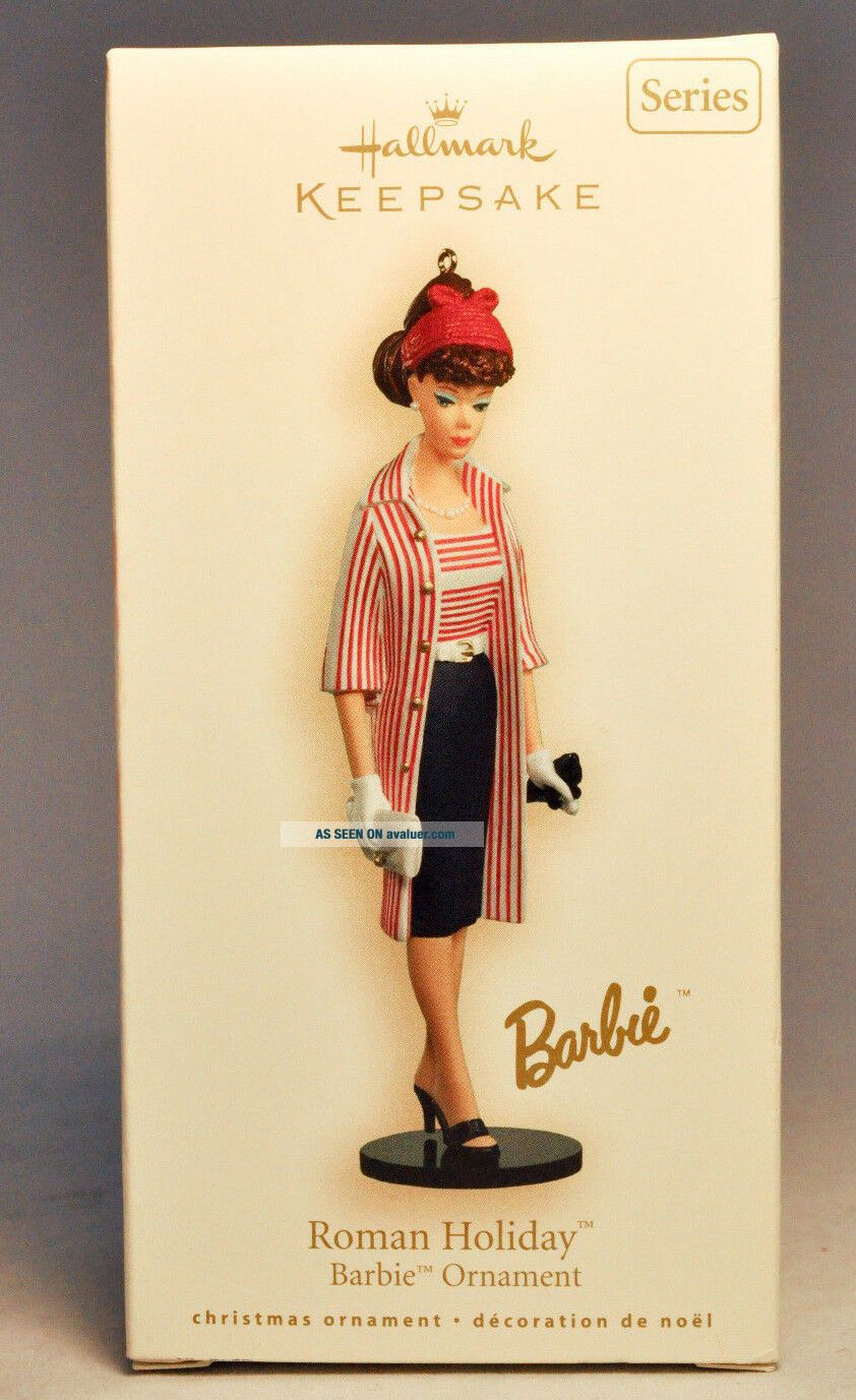Hallmark - Roman Holiday Barbie - Keepsake Ornament | #31715995