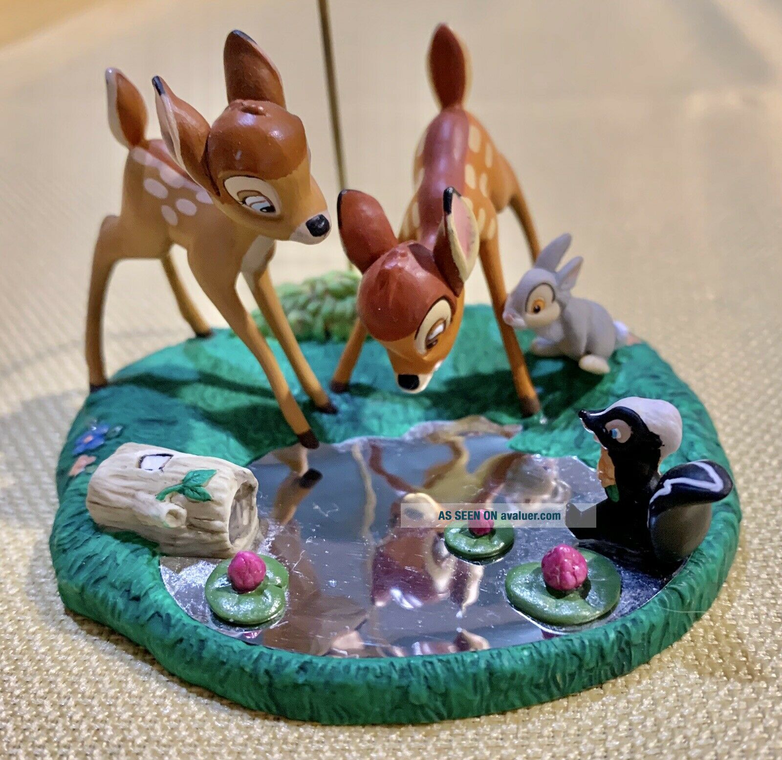 Hallmark 2004 Walt Disney’s Bambi And Friends Ornament Christmas Pond ...