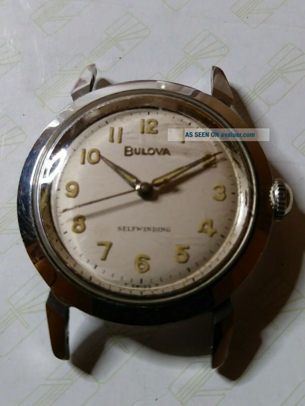 Vintage BULOVA Mens SELF WINDING WATCH SWISS MADE | #42491714