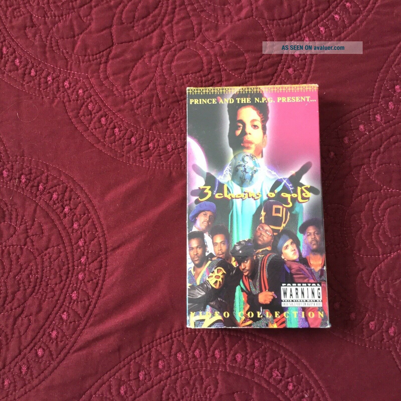 Prince And The Npg 3 Chains Of Gold Vhs Rare | #42501875