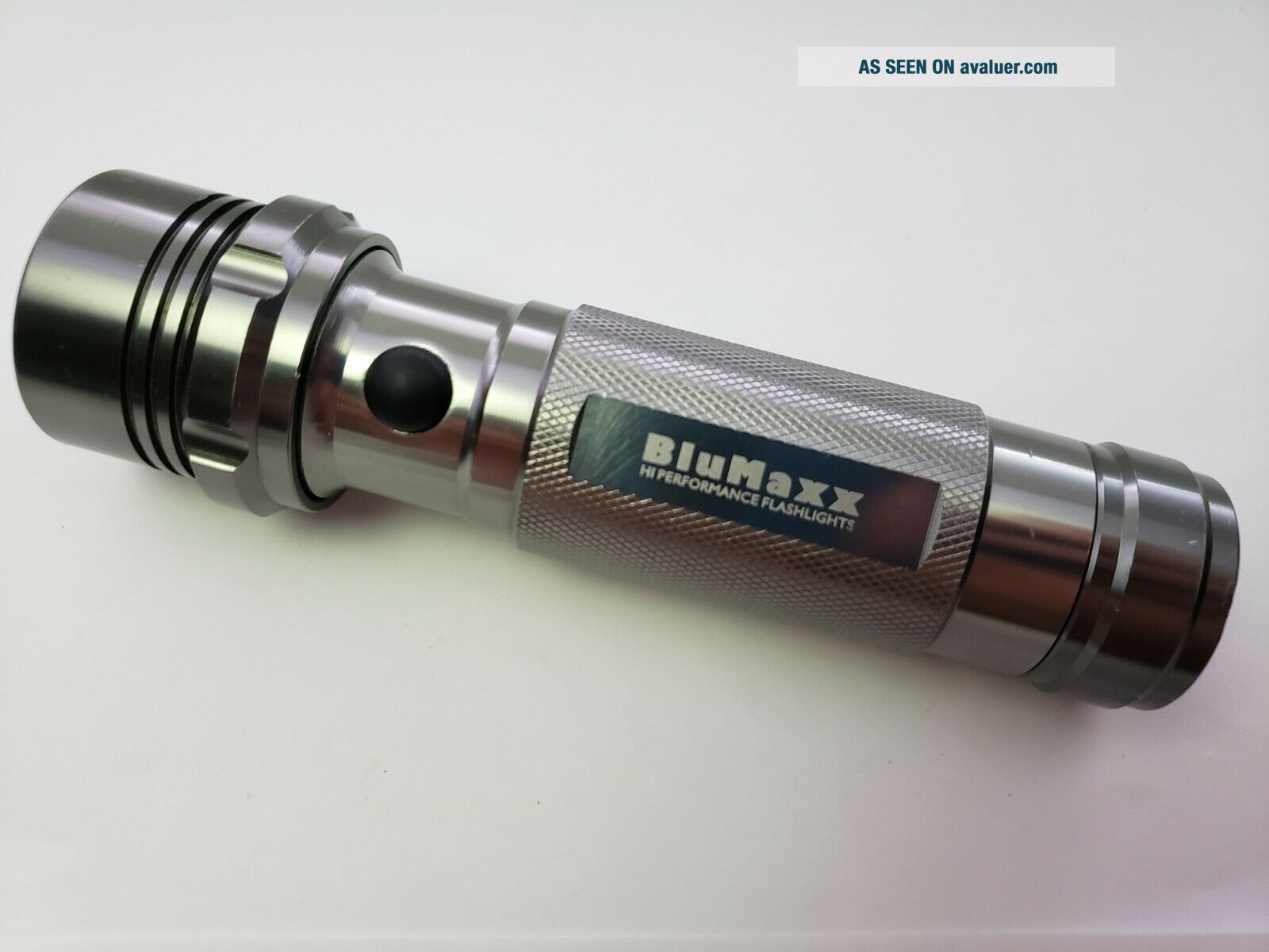 Rare Flashlight BluMaxx Hi Performance Steel LED Light | #42514254