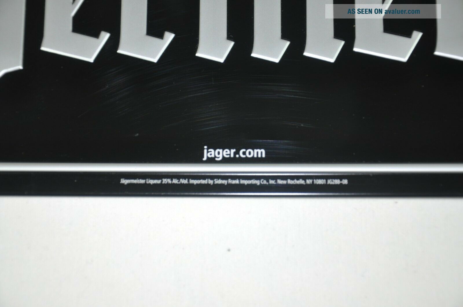 Jagermeister Is Our House Wine Metal Sign Rare Man Cave Home Bar 17 X ...