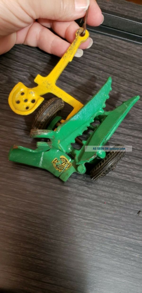 Old Vintage Antique Arcade Cast Iron Toy Combine M? | #42595898