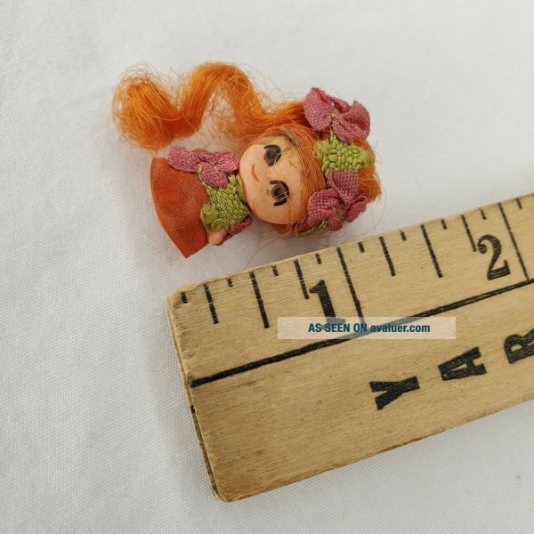 Vintage Jewelry Kiddle Doll Red Head Liddle Kiddles Late 60s Purple ...