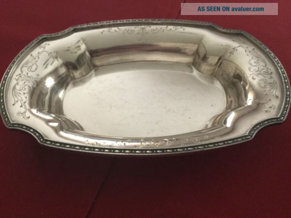 Vintage Silver Plate 10 Inch Serving Dish With Cover. Chippendale Mark ...