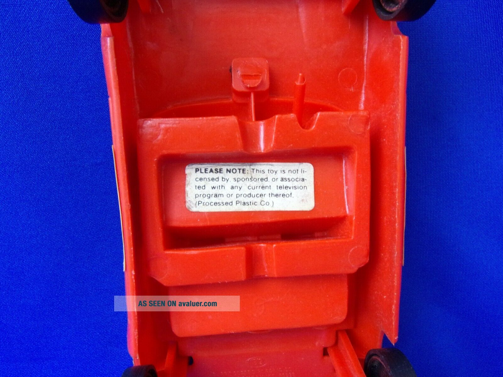 RARE FIND NOT General Lee Ford Maverick FLAGGED Orange W/ Disclaimer ...