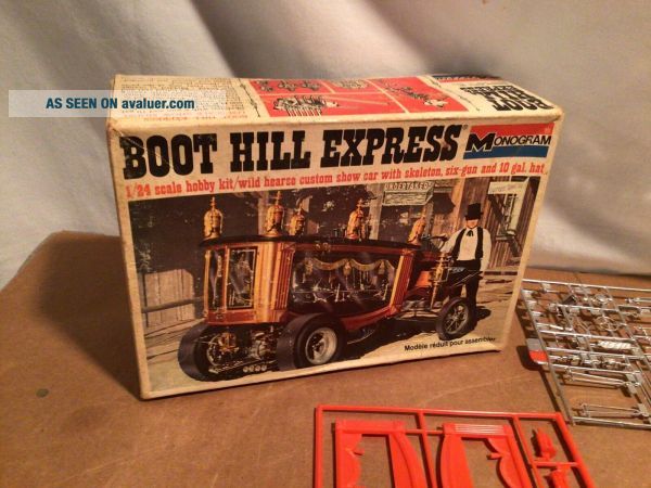 VINTAGE 1967 MONOGRAM BOOT HILL EXPRESS MODEL KIT 1:24 Pre - Owned ...