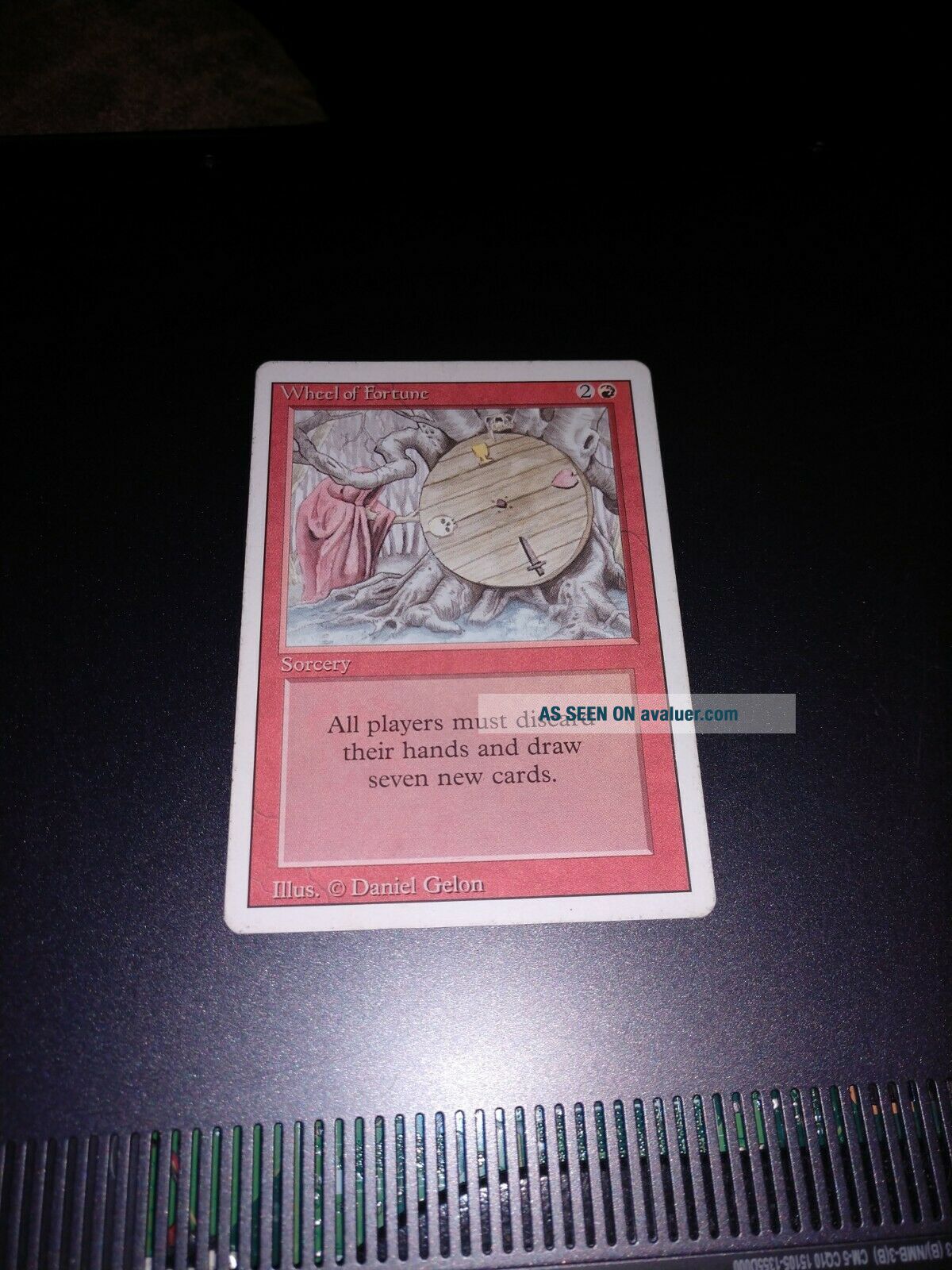 MTG WHEEL OF FORTUNE Revised 3RD Edition OWNER Beta Unlimited Alpha ...