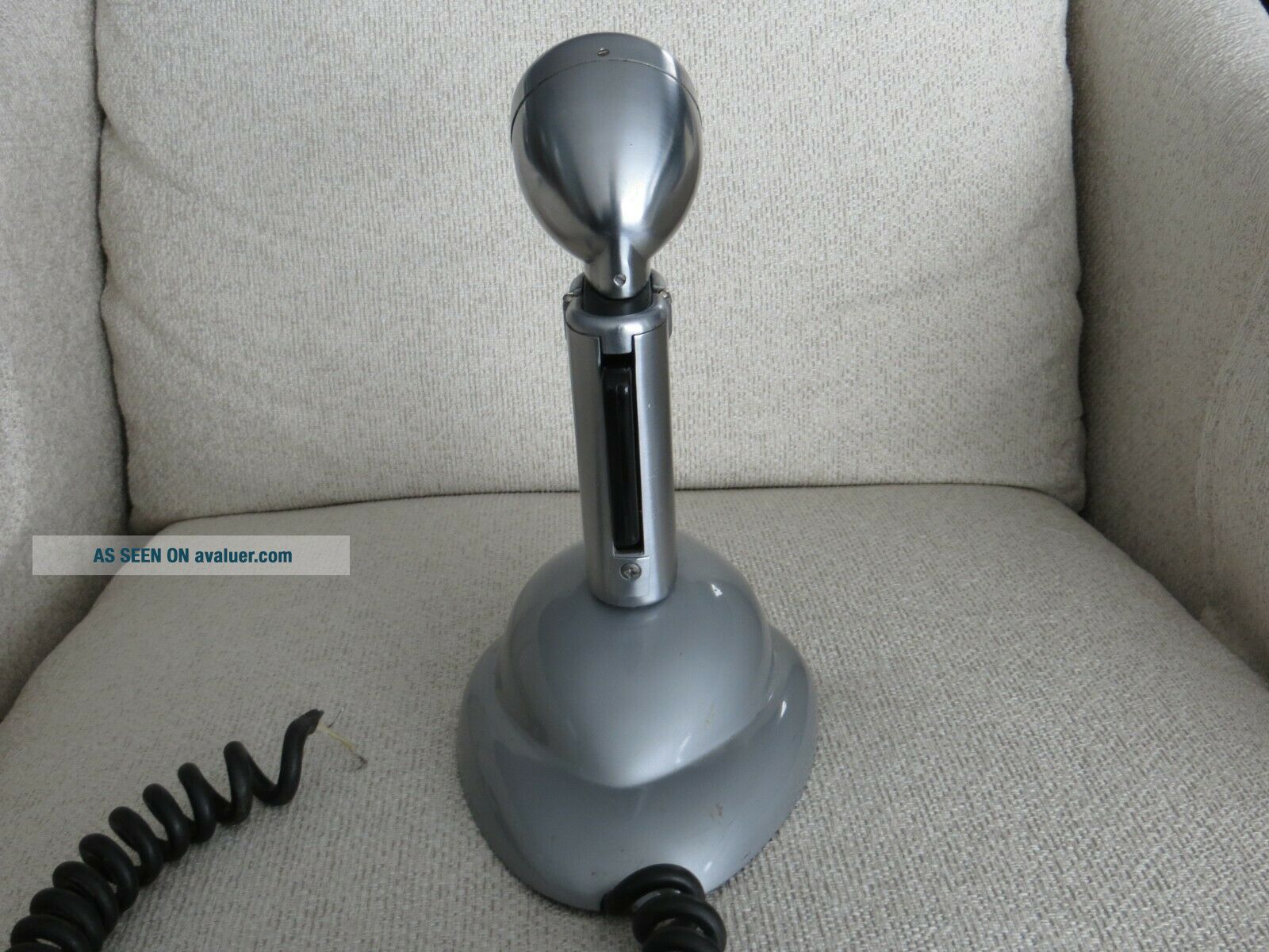 RARE SHURE BROTHERS 5G MICROPHONE WITH PUSH TO TALK ON SHURE BROS S36 ...