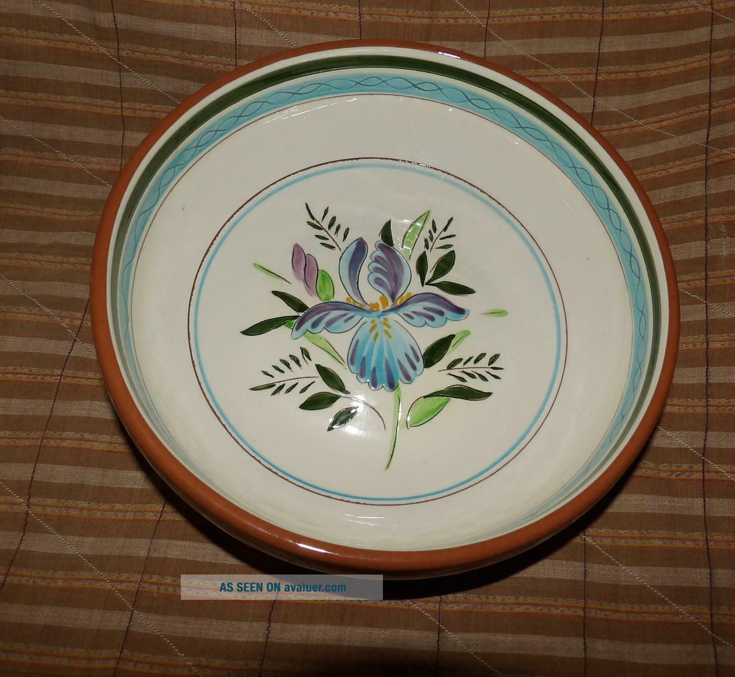 RARE Vintage Stangl Pottery Serving Bowl 8 " COUNTRY GARDEN Pattern ...