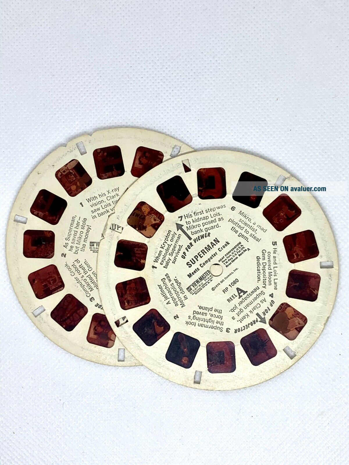 Superman View - Master Reels RARE 1976 DC Comics Vintage | #42758439