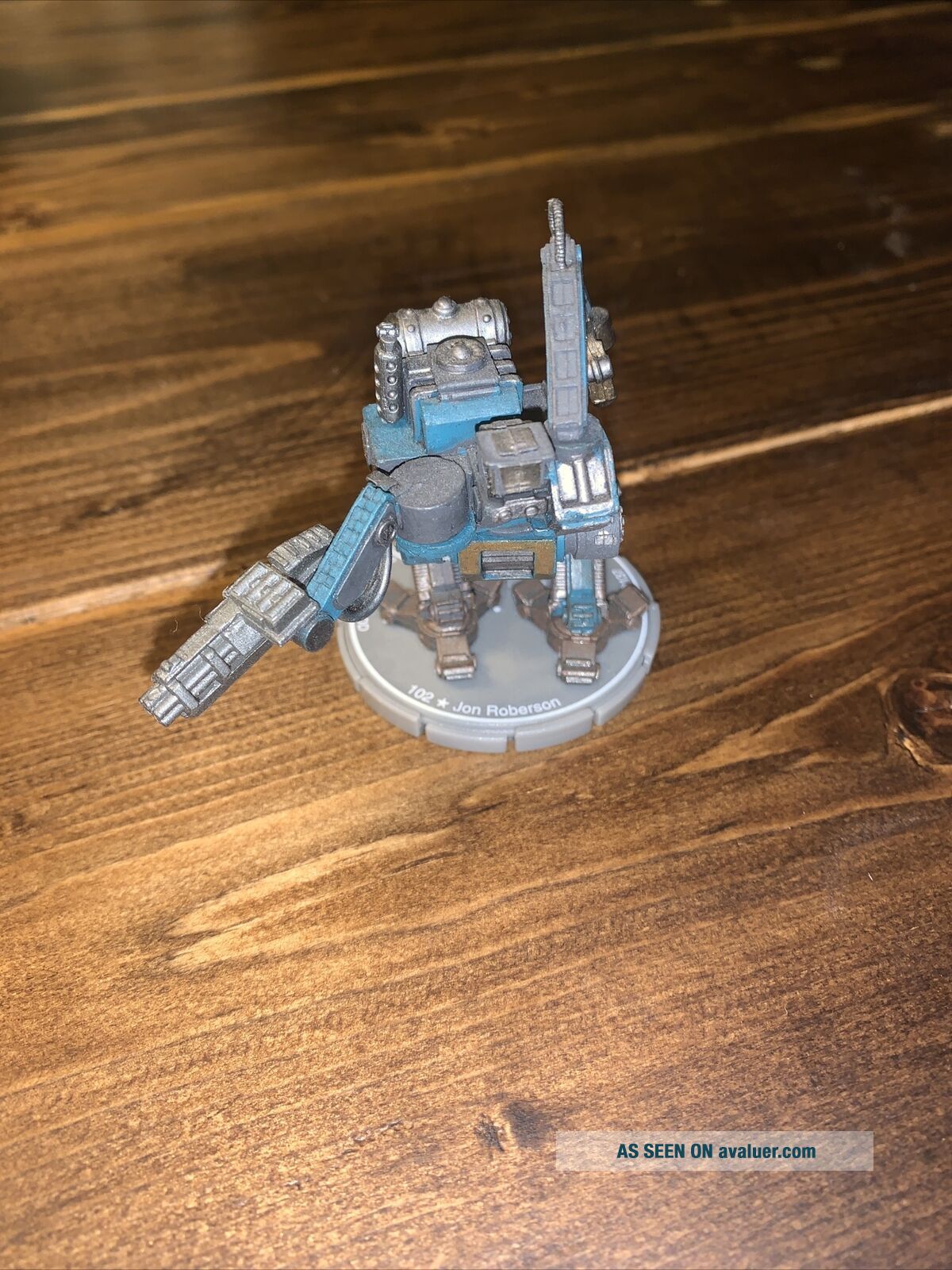Rare MechWarrior Figure (WizKids, 2004) Jon Roberson - SalvageMech MOD ...