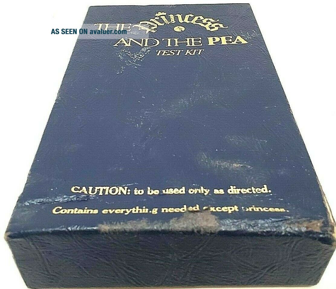 VERY RARE " The Princess And The Pea TEST KIT " - See If You Are A Real ...