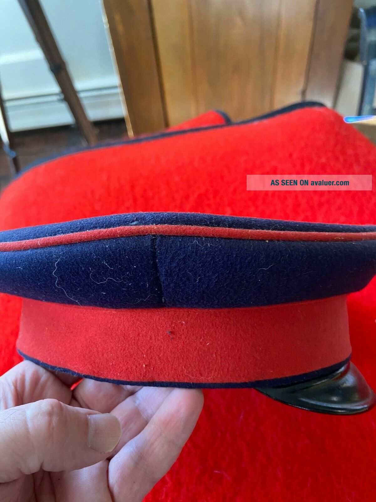 WWI German Prussian NCO Or Officers Visor Hat Rare Exceptional | #42824027