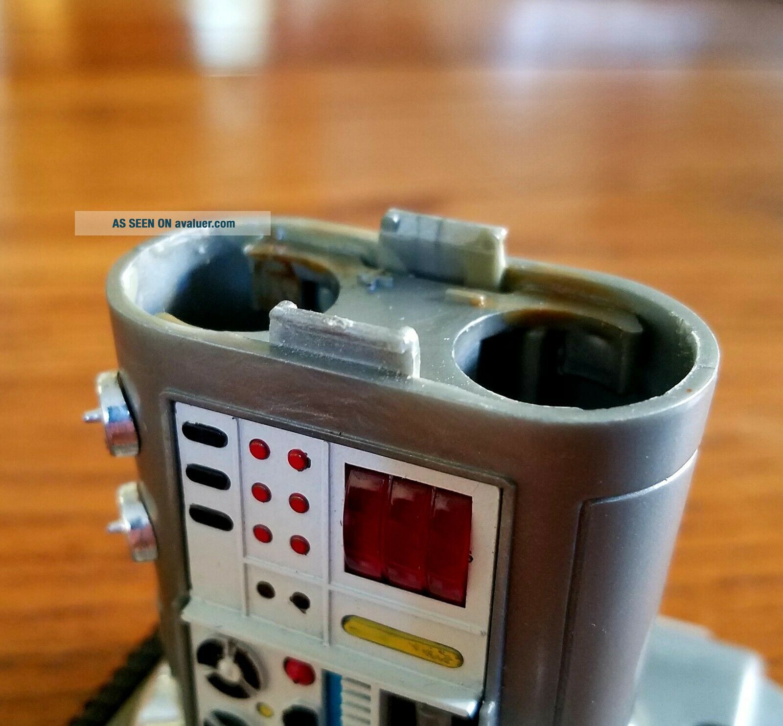 RARE 1968 IDEAL ZEROIDS ZEROID ZINTAR ROBOT WITH CASE - TABS | #42837870