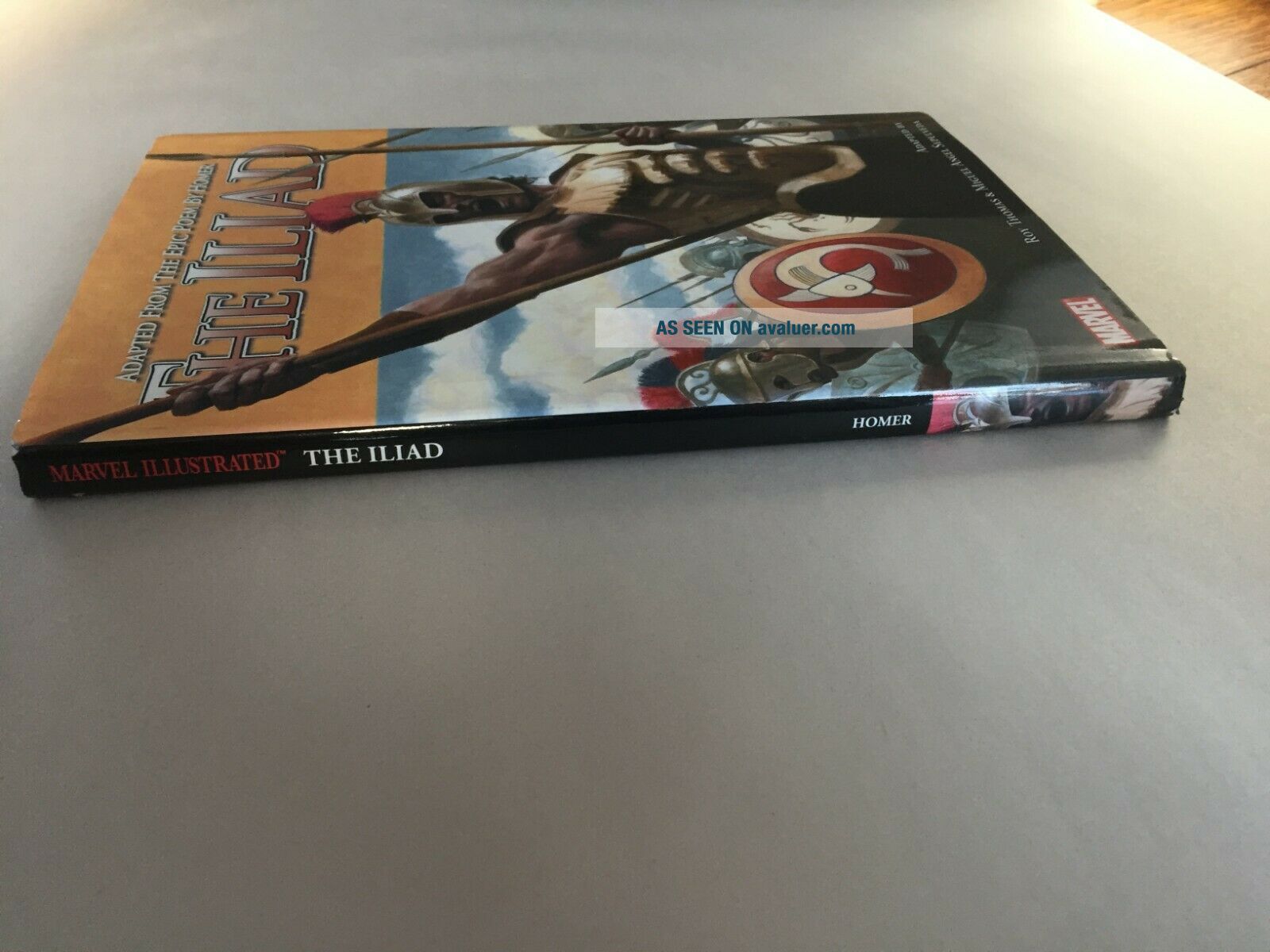 The Iliad Homer Greek Mythology Hard Cover Graphic Novel Rare Odyssey ...