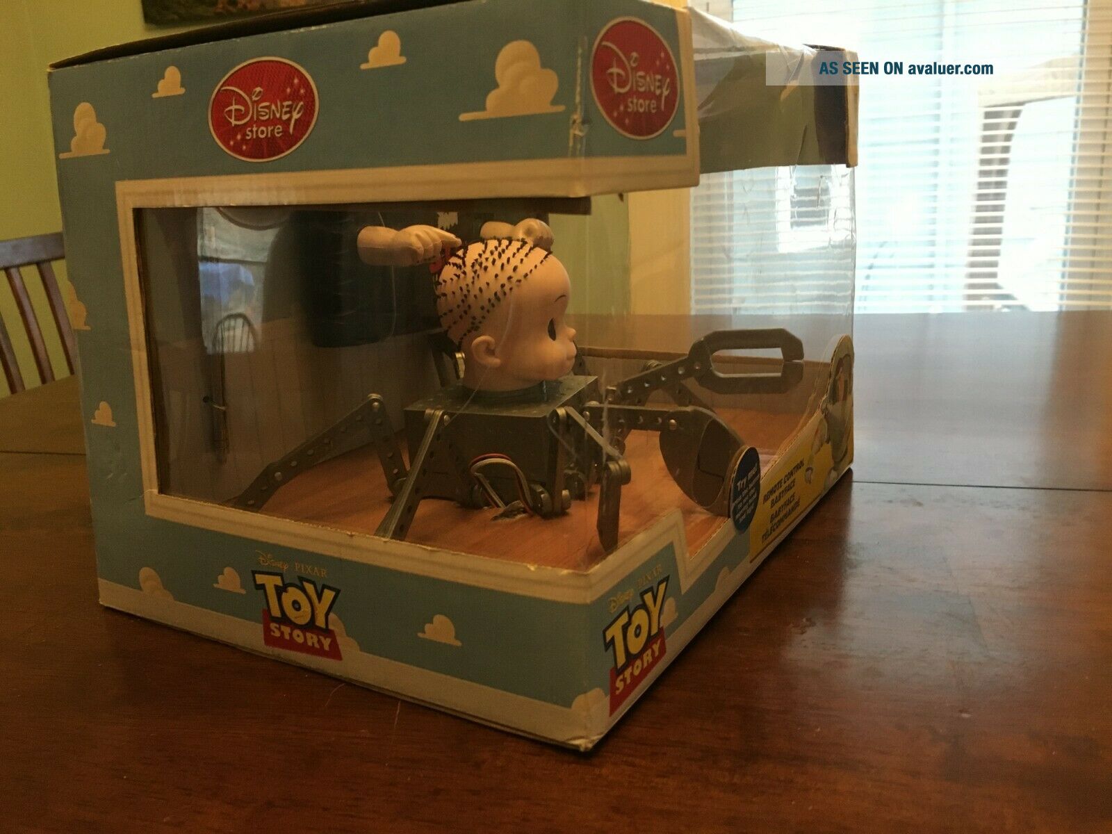Rare Disney Store Pixar Toy Story Remote Control Babyface Figure ...