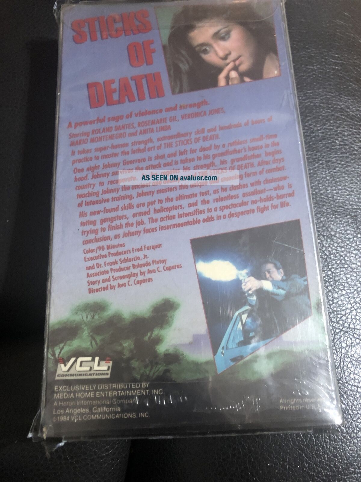 Sticks Of Death VHS Cult Eng HK Rare Roland Dantes Escrima Arnis ...