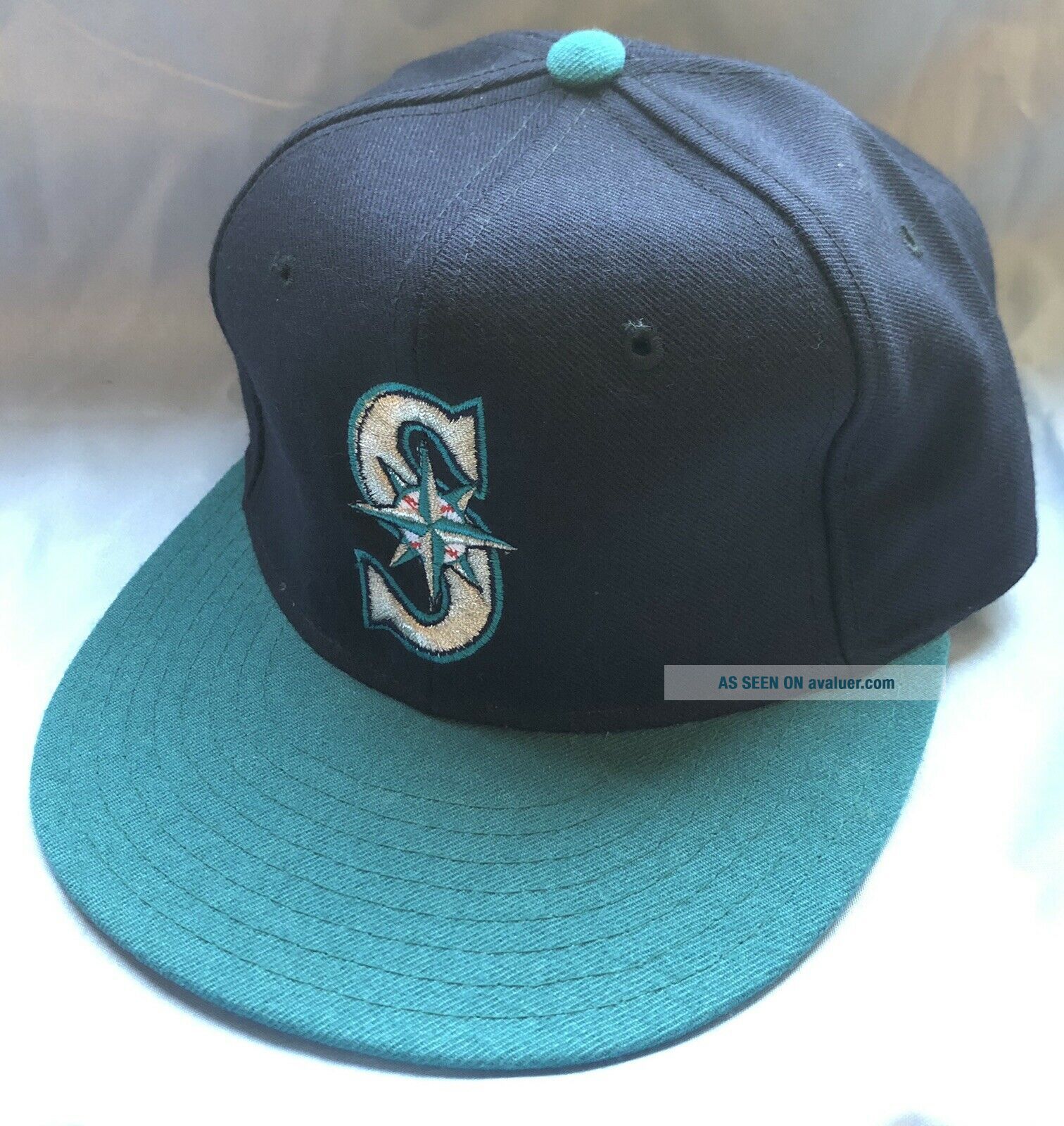 RARE Seattle Mariners MLB Era 59FIFTY Hat 7 1/4 MADE IN U. S. A ...