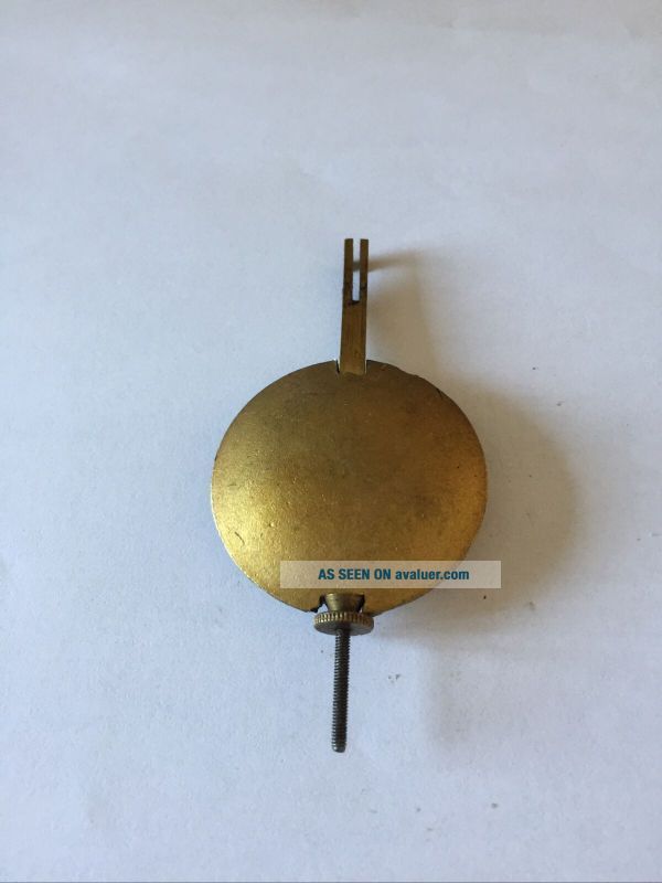 Brass Clock Pendulum For Spares And Repairs | #42946486