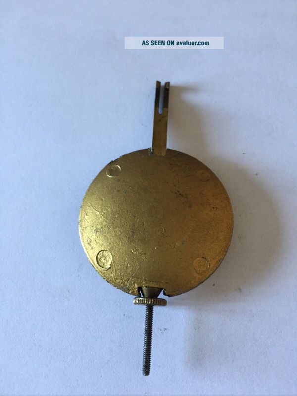 Brass Clock Pendulum For Spares And Repairs | #42946486