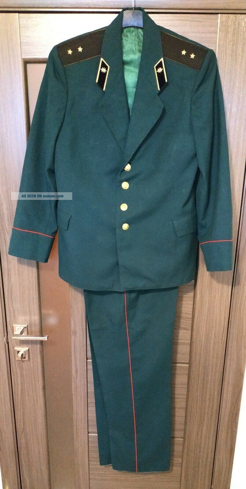 SOVIET MILITARY UNIFORM PARADE Ensign OF Signal Corps VERY RARE | #42930666