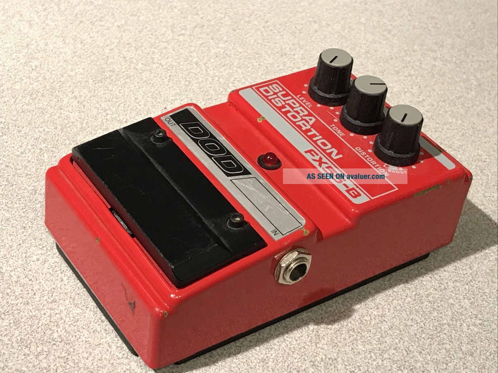 DOD Digitech FX55B Supra Distortion Rare Vintage Guitar Effect Pedal ...