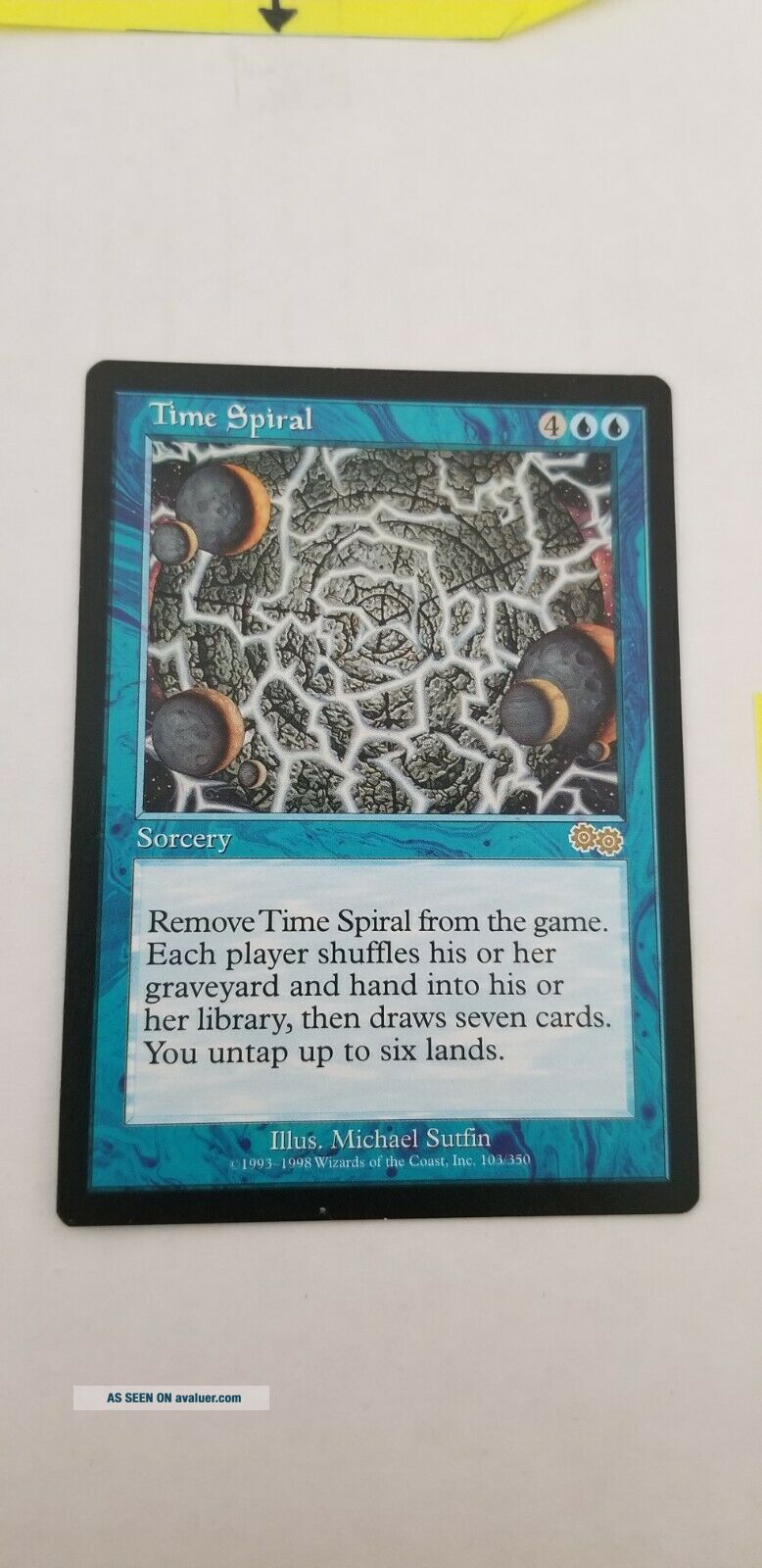 1x Time Spiral Urza ' S Saga MTG Magic: The Gathering Reserved List ...