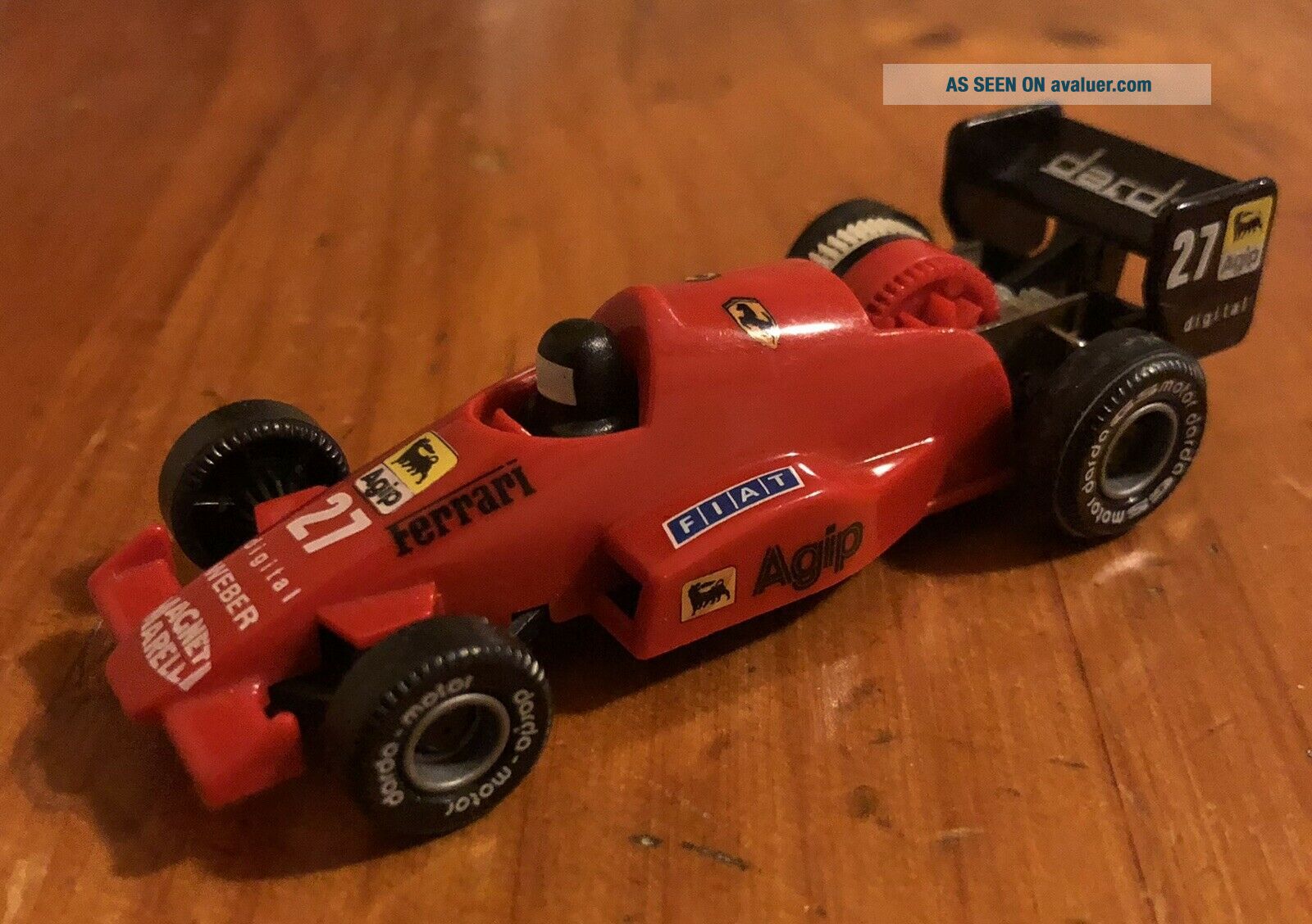 DARDA 1988 Ferrari - Pullback Motorized Race Car - W. Germany Rare ...