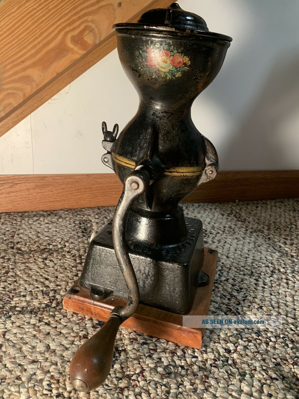 Rare Enterprise Cast Iron Coffee Grinder Complete No 1 ? | #43055286