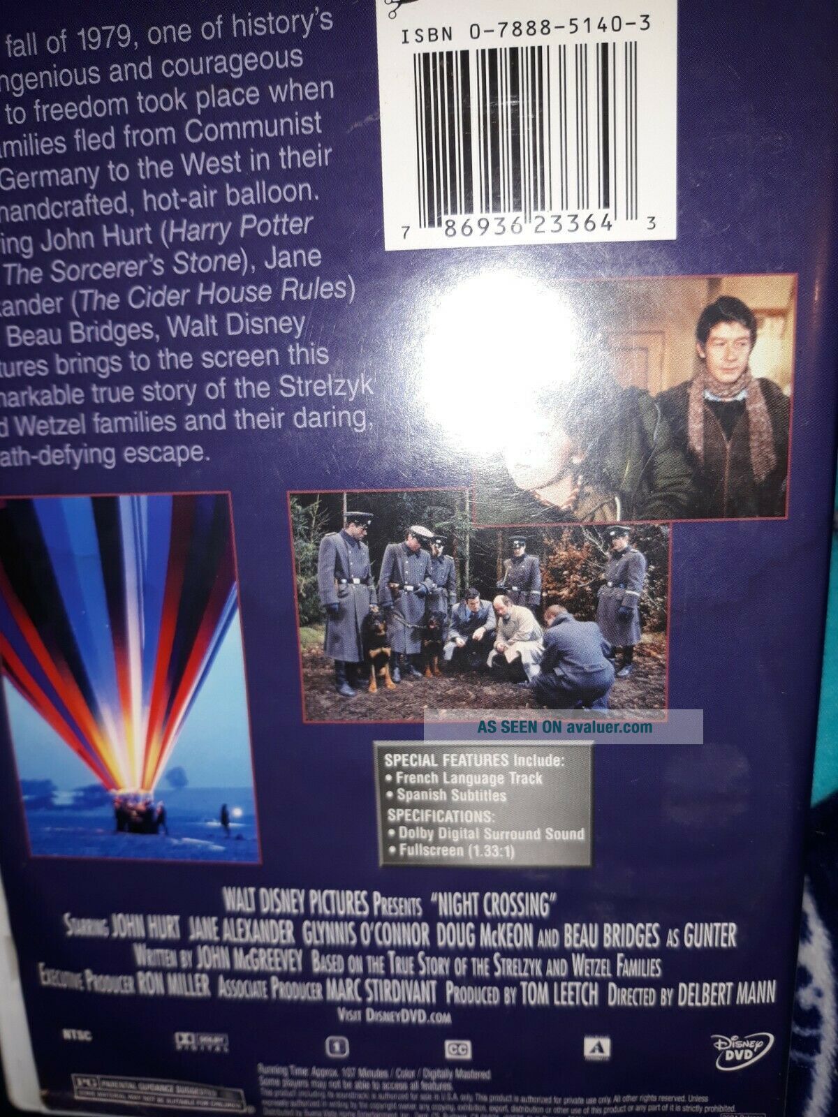 Walt Disney’s Night Crossing RARE FULLSCREEN LIKE | #42990057