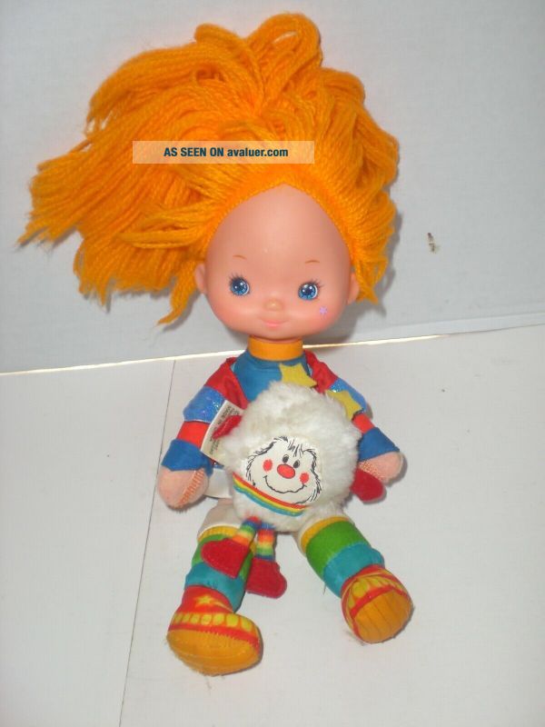 Vintage 1983 Rainbow Brite 10” Doll With White Sprite Hallmark Mattel ...